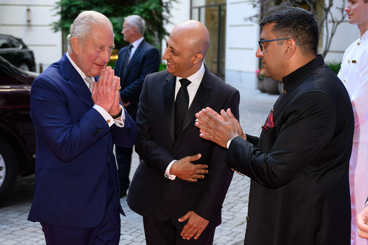 His Majesty The King joins British Asian Trust charity event in London